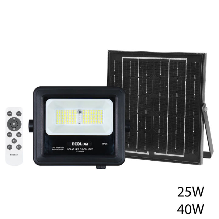 Firefly by Winland ECOLUM Solar Led Floodlight Flood light 25W/40W/200W ...