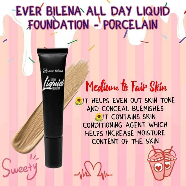 EB All day Liquid Foundation - PORCELAIN | Lazada PH