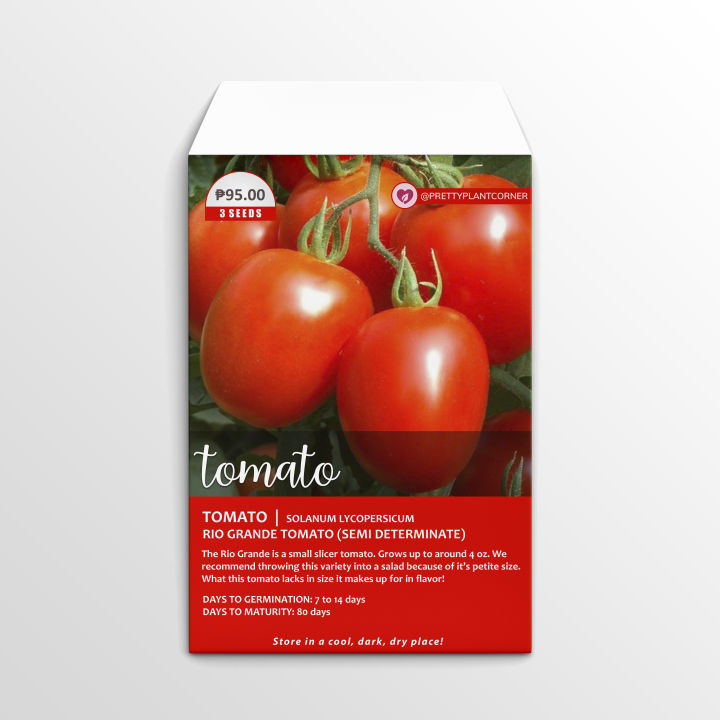 Rio Grande Tomato Seeds | Lazada PH