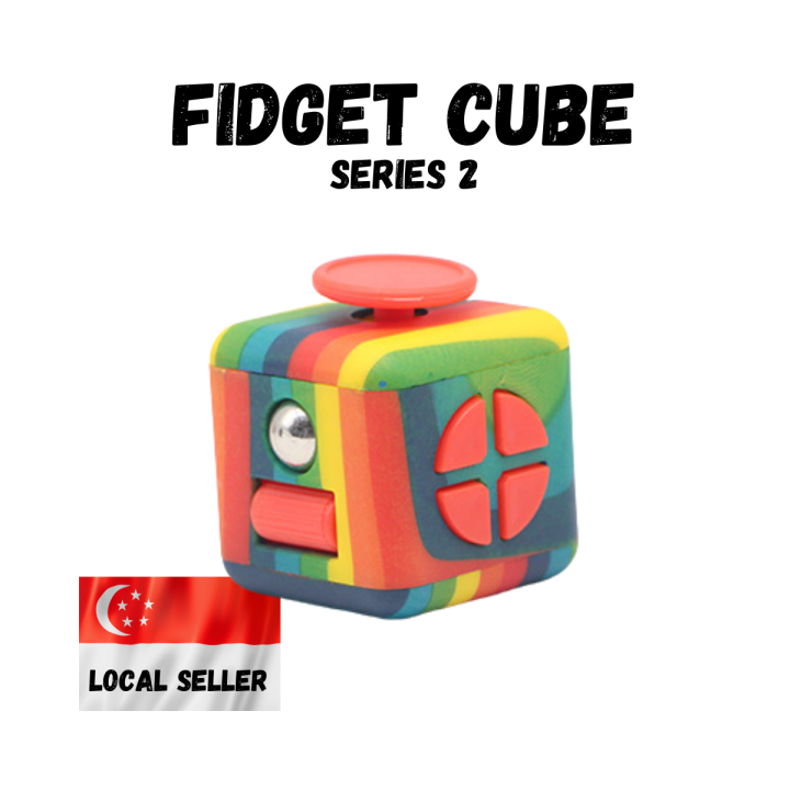 Fidget Cube Fidget Toy Series 2 New Design Pop It For Boredom Anxiety ...