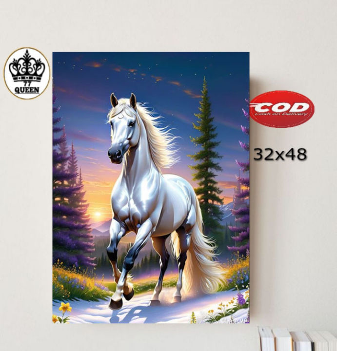 POSTER DINDING GAMBAR KUDA/POSTER TEMA GAMBAR KUDA/HIASAN DINDING RUMAH ...