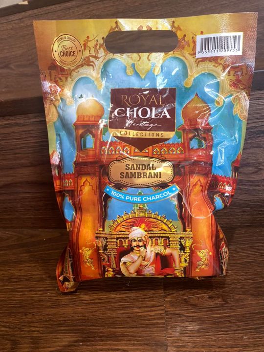 ROYAL CHOLA HERITAGE SAMBRANI 100% PURE CHARCOL 6 TYPES (BUY 10 FREE1 ...