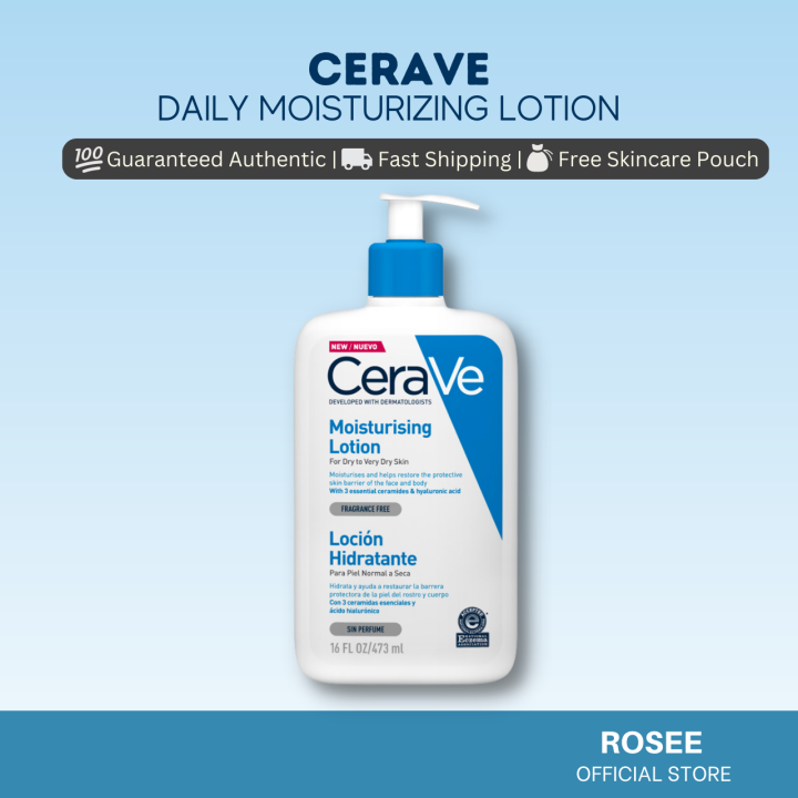 CeraVe Daily Moisturizing Lotion 473ml - Rosee Official Store | Lazada PH