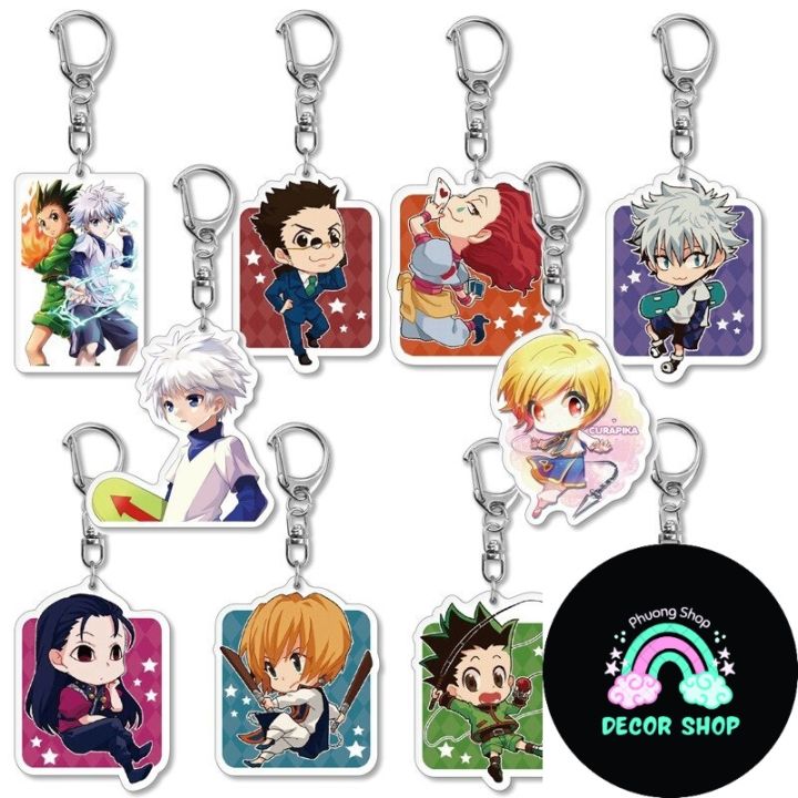 Móc khoá Q Version Anime Hunter x Hunter Hisoka Kurapika Killua Zoldyck ...