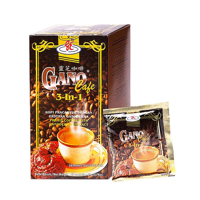 GANO CAFE 3 IN 1 - 20 SACHETS X 21 GRM | Lazada