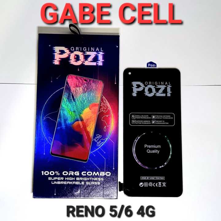 LCD POZI RENO 5 4G/RENO 5 5G/RENO 6 4G/RENO 6 5G/REALME GT 5G FULLSET TOUCHSCREEN | Lazada Indonesia