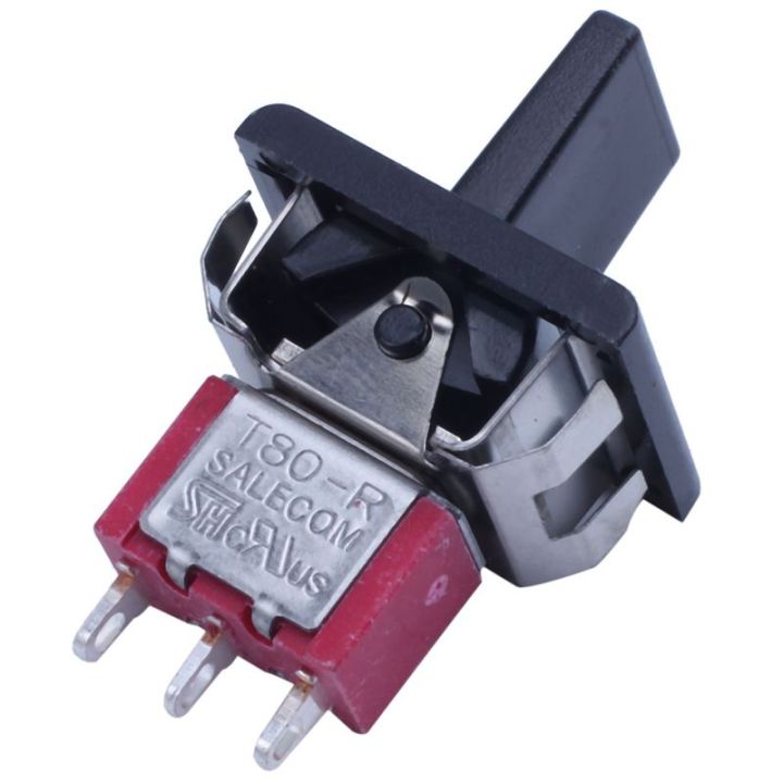AC 250V/3A 125V/5A Momentary SPDT 3 Positions Toggle Switch T80-R | Lazada.co.th
