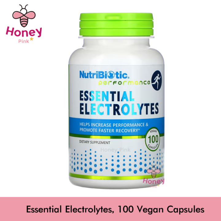 NutriBiotic, Essential Electrolytes, 100 Vegan Capsules | Lazada.co.th