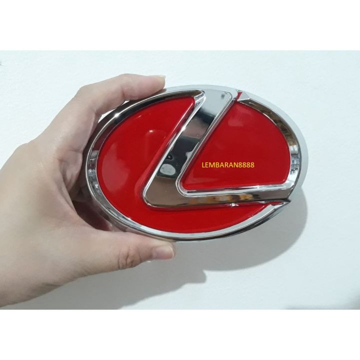Emblem Lexus Merah 13 cm | Lazada Indonesia