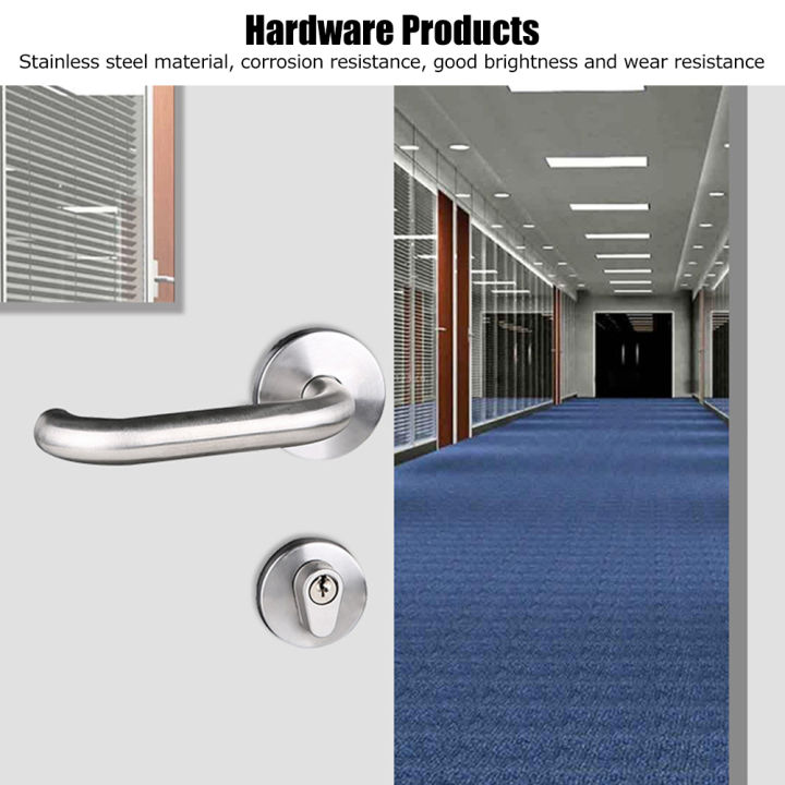 Stainless Steel Warehouse Lock Handle Locks Security Door Warehouse ...