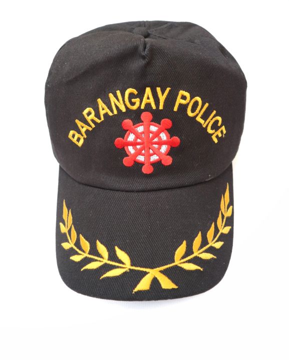 BARANGAY POLICE BALLCAP WITH EMBROIDERED LOGO | Lazada PH