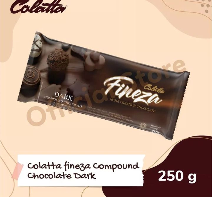 Colatta Compound Colatta fineza Compound Chocolate Dark stroberry milk ...