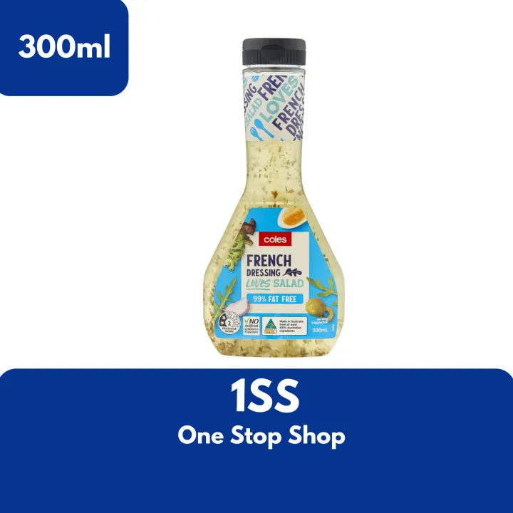 Coles French Dressing 99% Fat Free, 300ml | Lazada PH