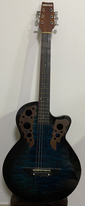 Used 37" Acoustic Guitar - NIKKO | Lazada Singapore