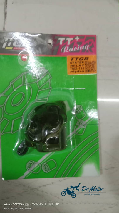 STARTER RELAY TMX 125 ALPHA MOTORCYCLE TTGR BRAND | Lazada PH