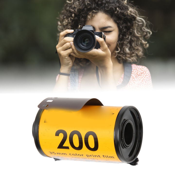 Camera Color Print Film Professional ISO 200 24 Exposures 35mm Gold 200 ...