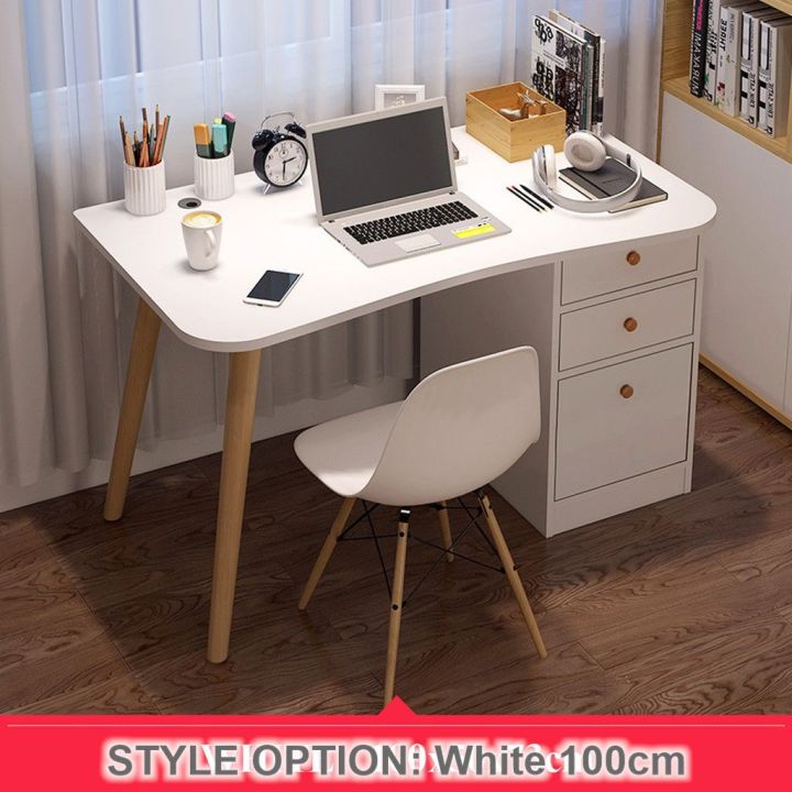 Modern Computer Desk Simple Office Desk Office Study Table & Computer ...