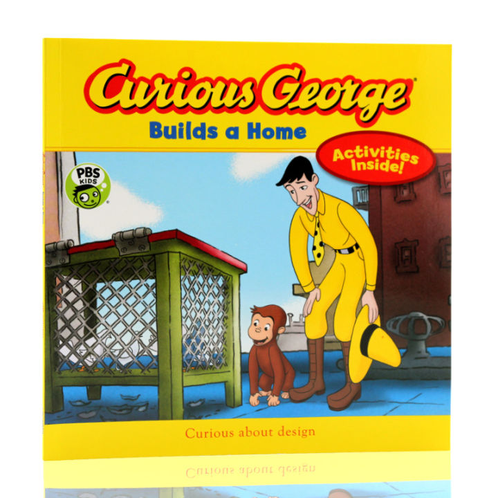 Curious George Builds a home original English picture book | Lazada.co.th