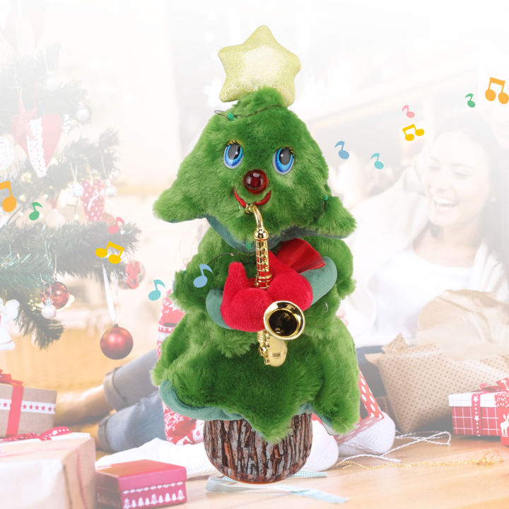 Acouto Singing Dancing Christmas Tree - Electric P Xmas Tree with 8 ...