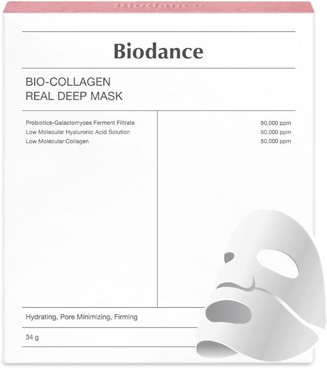 BIODANCE Bio-Collagen Real Deep Mask ไบโอแดนซ์ คอลลาเจน มาส์ก 1กล่อง=4 ...