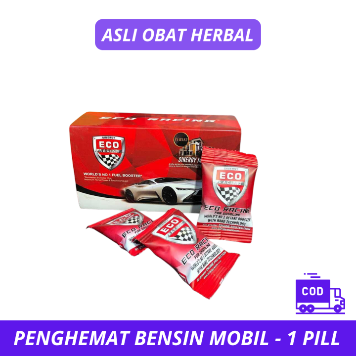 ECO RACING MOBIL BENSIN - 1 SACHET - ORIGINAL - PENGHEMAT BBM MOBIL ...