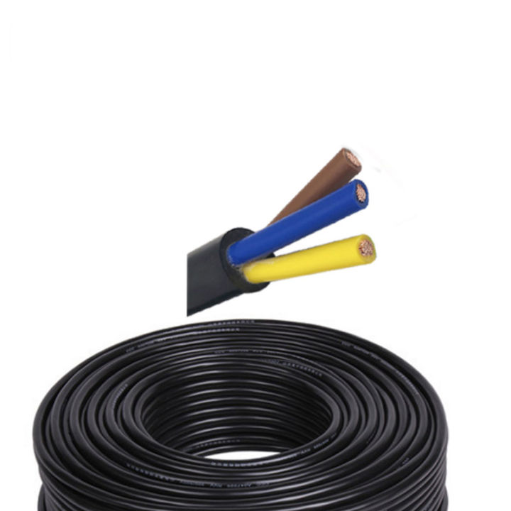 10Meters 18AWG Cable 3 Cores Control Signal Cable Copper Wire Black ...