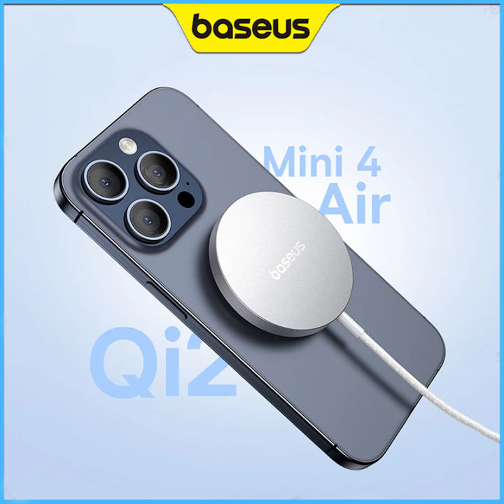 Baseus Mini4 Qi2 15W Magnetic Wireless Charger Mini Fast Charging Phone ...