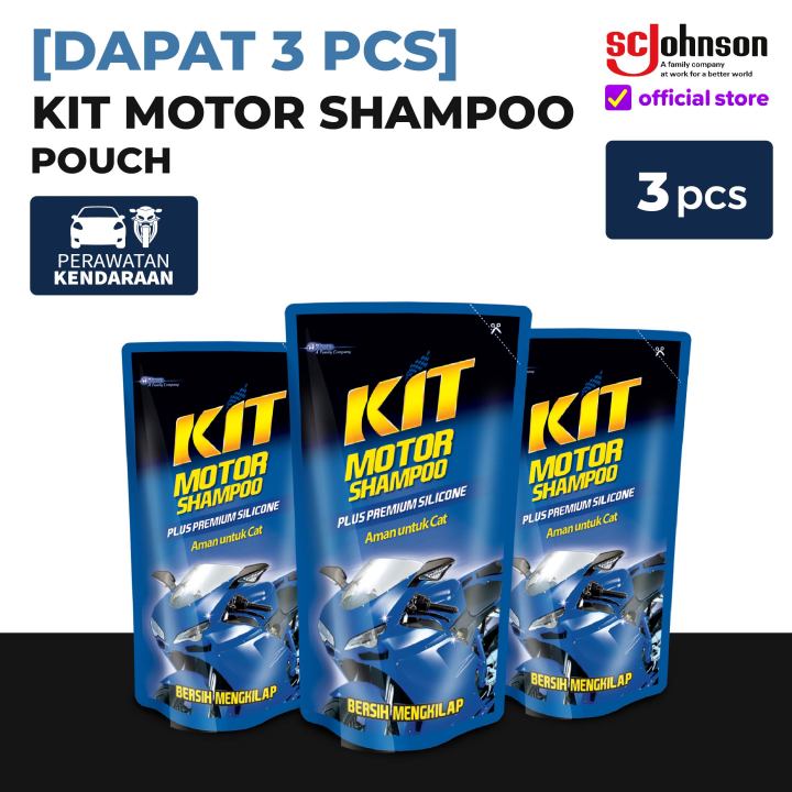 [Dapat 3pcs] KIT Motor Shampoo Pouch 200mL | Lazada Indonesia