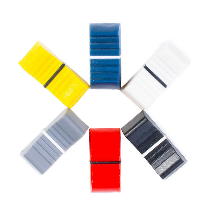 5Pcs 4Mm/8Mm Shaft Digital Video Mixer Effects Slide Switch Cap Knob ...