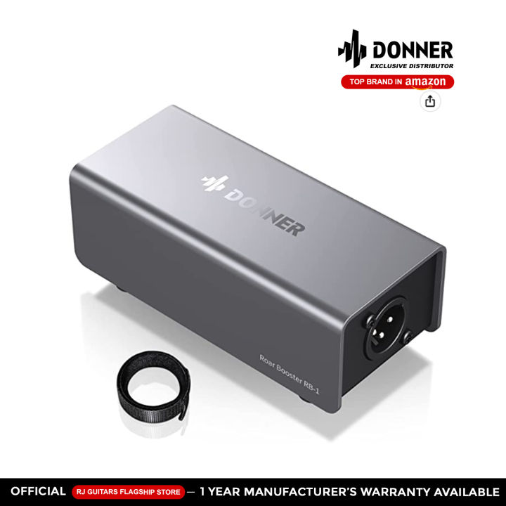 Donner Microphone Preamp for Dynamic Mic, RB-1 Microphone Preamp ...