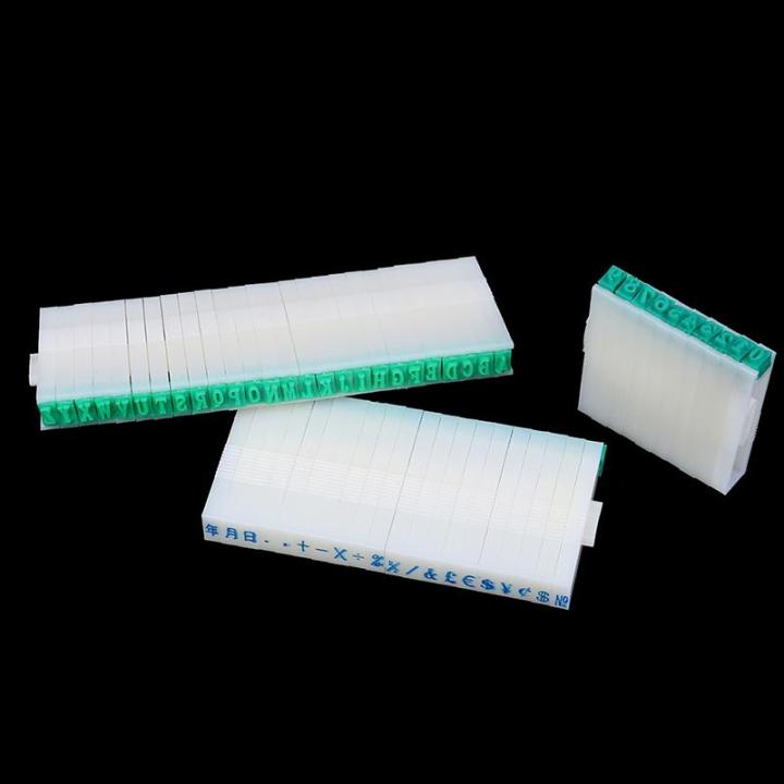 Numbers & Letters Metal Craft Stamps 1 Set English Alphabet Letters ...
