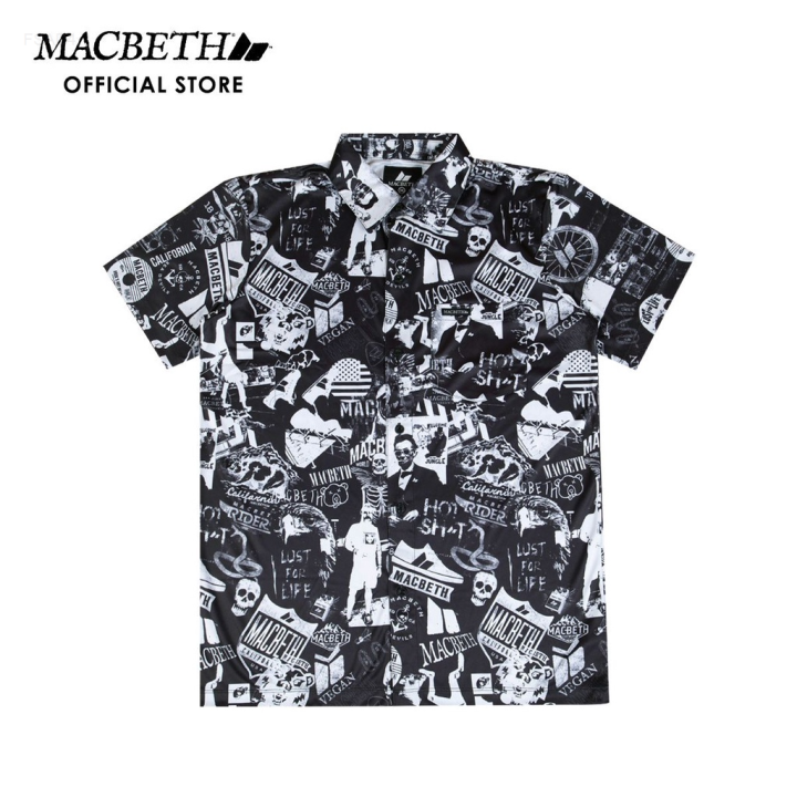 2023 NEW Macbeth Men's Polo Woven - 20th Anniv S/s Shirt(free Name ...