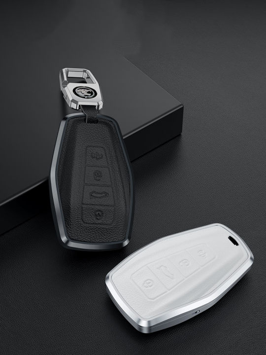 MOOGU Proton X50 X90 S70 Aluminium + Leather Remote Screw-less Car Key ...