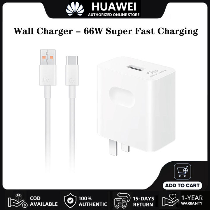 Bộ Sạc Huawei Củ Sạc Nhanh Siêu 66W Dây sạc Type C 6A cho P70 P60 P50 P40 Pro Mate 70 60 50 40 ...