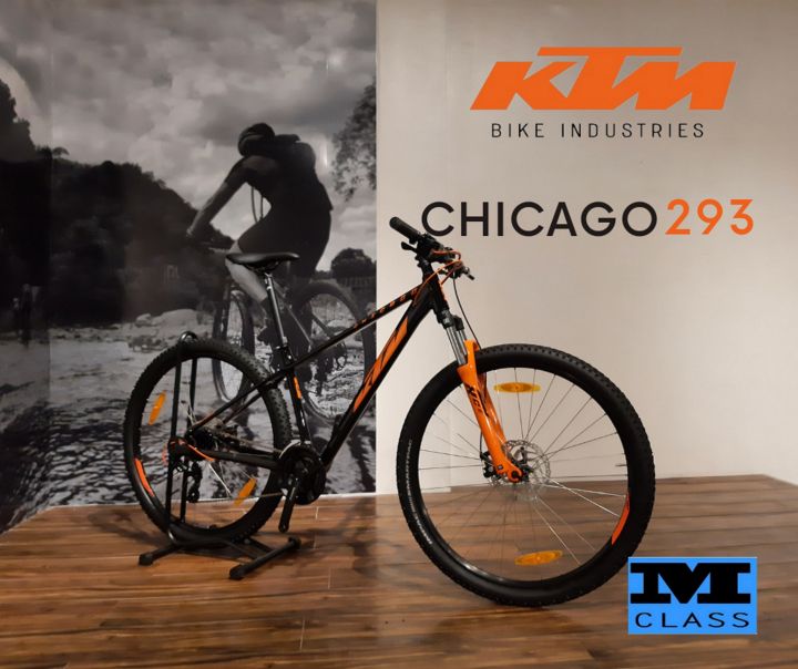 KTM BIKE CHICAGO 293 BLACK GLOSSY / ORANGE | Lazada PH
