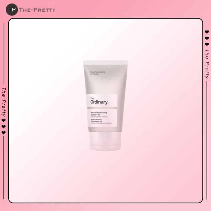 The Ordinary Natural Moisturizing Factors HA Highly moisturizing face ...