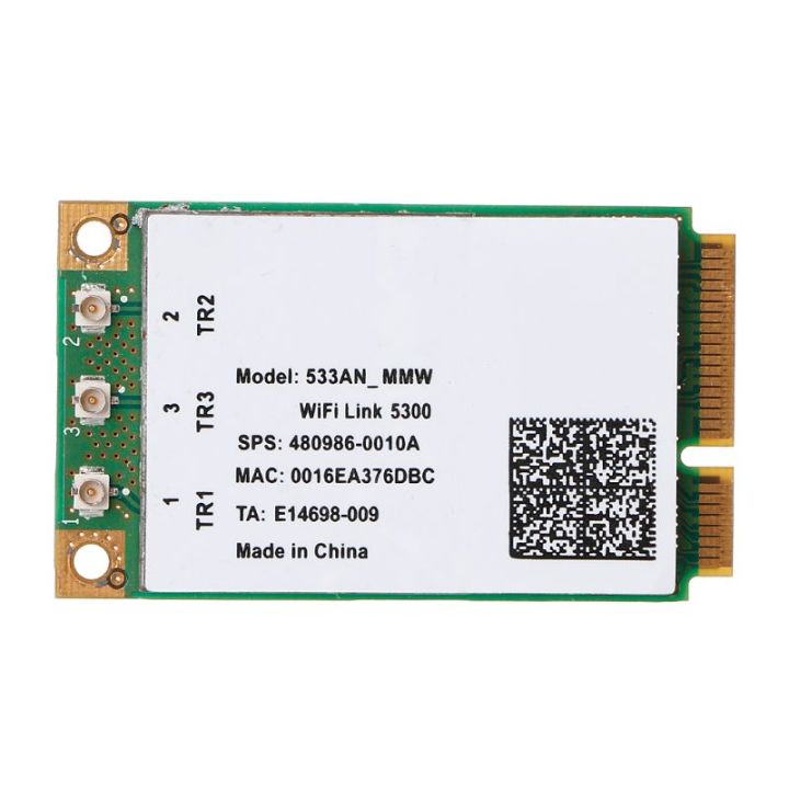 5300 533AN_MMW Wireless WLAN WiFi Mini PCIe Card 802.11n + 450Mbpsโมดูล ...