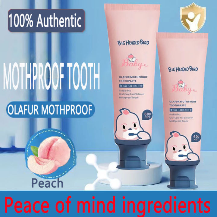 Big Head Bird Toothpaste/ Pasta Gigi Anak / Odol Anak/Sikat Gigi Anak ...