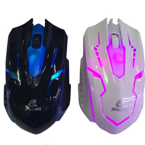 Gaming Mouse USB Optical Mouse Universal Mouse Colorful Luminous LED ...
