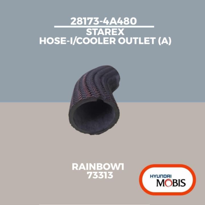 HOSE INTERCOOLER OUTLET (A) FOR HYUNDAI STAREX (MOBIS ORIGINAL) PART ...