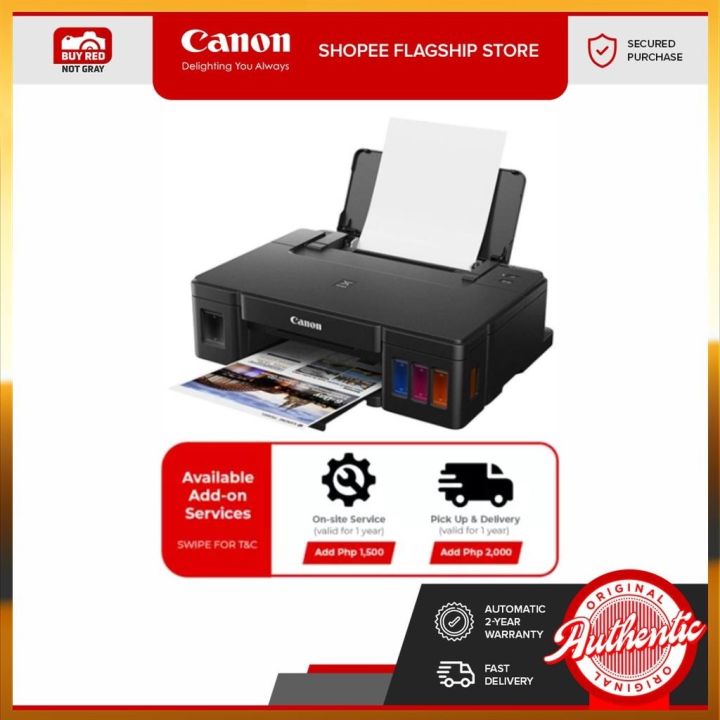 Canon Pixma G1010 Refillable Ink Tank System | Lazada PH