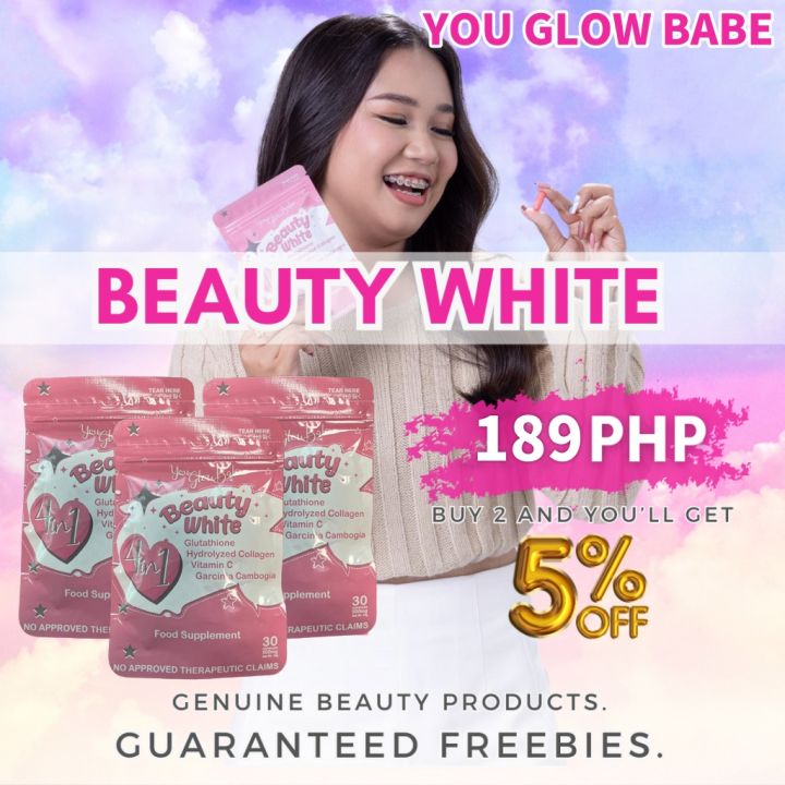 Beauty White You Glow Babe Glutathione Capsule (Capinpin Fam) | Lazada PH