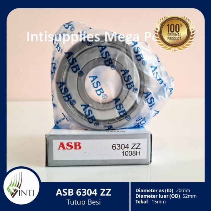 Bearing 6304 ZZ ASB (Min. 20 pcs) - Original Asli Laher | Lazada Indonesia