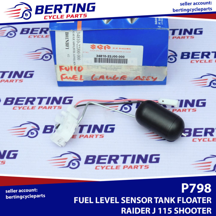 SGP FUEL LEVEL SENSOR TANK FLOATER Suzuki Raider J 115 Shooter Genuine ...