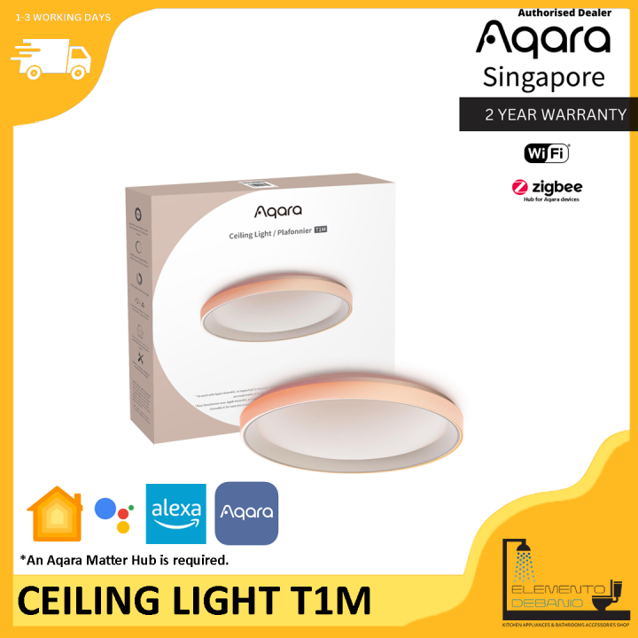 AQARA Ceiling Light T1M (49.5cm / 40w),smart ceiling light (2700-6500k ...