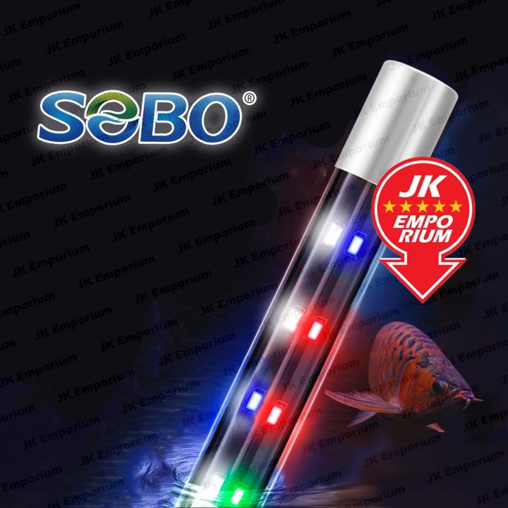 Sobo Multi Colour Aquarium LED Submersible Light Lamp Change Color ...