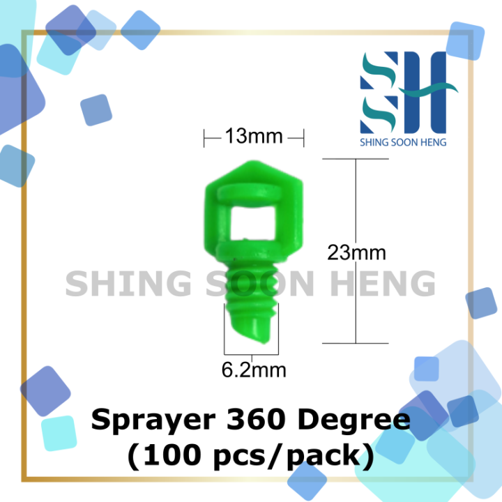 Mini Sprinkler 374 (Jet Sprayer) - Sprayer 360 Degree for Irrigation ...