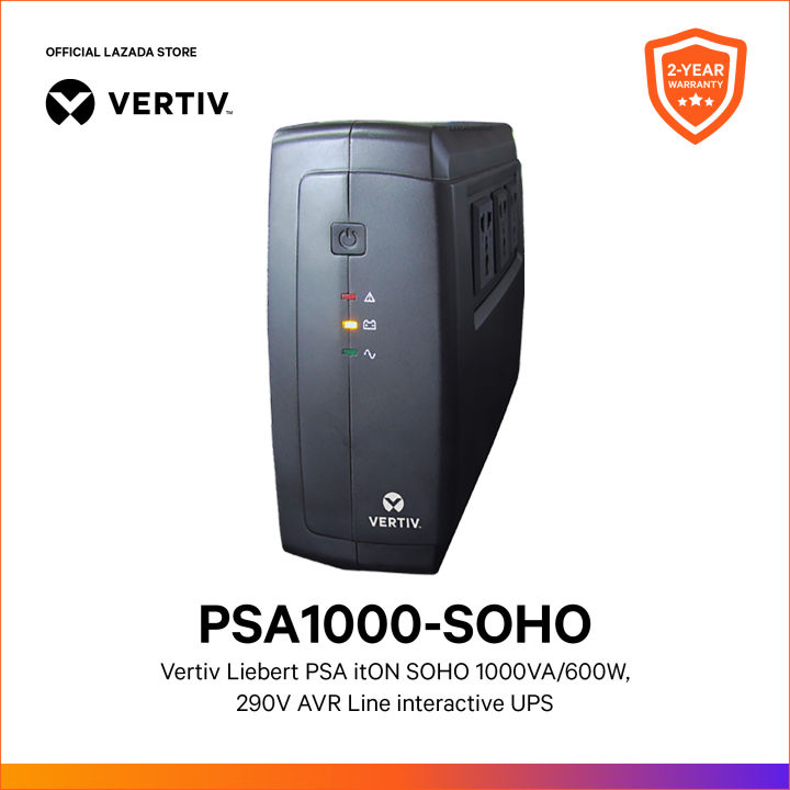 Vertiv™ Liebert® PSA itON SOHO 1000VA/600W, 290V AVR Line interactive ...