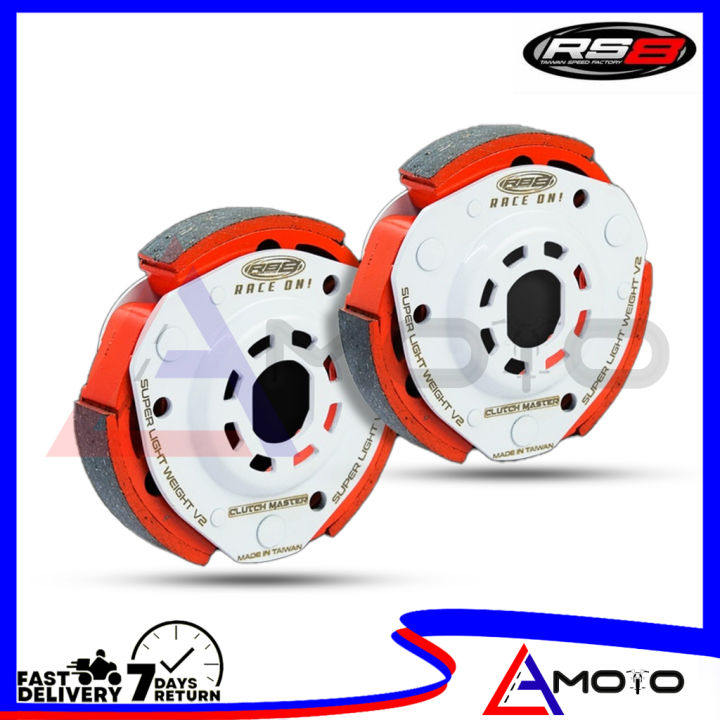 ORIGINAL RS8 CLUTCH ASSEMBLY / ASSY NMAX / AEROX / M3 / CLICK / ADV150 ...