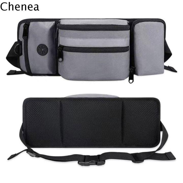 CHENEA พร้อมที่วางขวด กระเป๋าขนมสุนัข แฮนด์ฟรี จุได้มาก กระเป๋าฝึกลูก ...